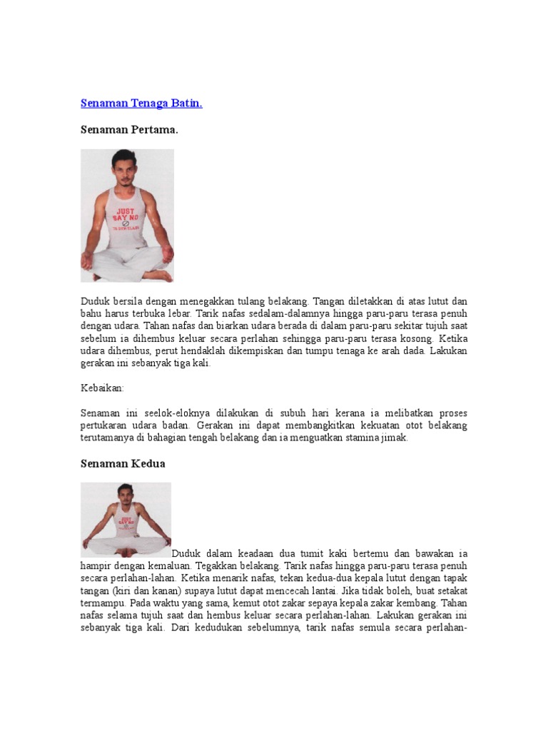 Senaman Tenaga Batin | PDF