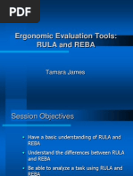 REBA Employee Assessment Worksheet: A. Neck, Trunk and Leg Analysis ...