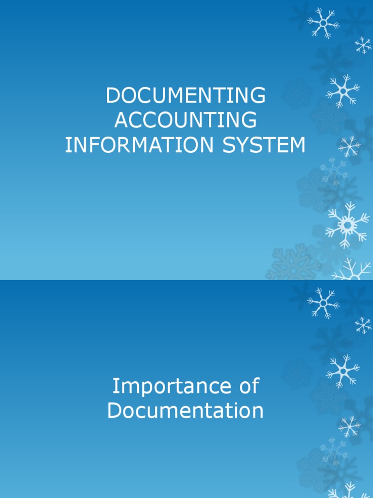 Ais-Documenting Accounting Information System | PDF | Systems ...