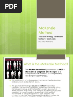 McKenzie Method Exercise Guide | PDF | Anatomical Terms Of Motion ...