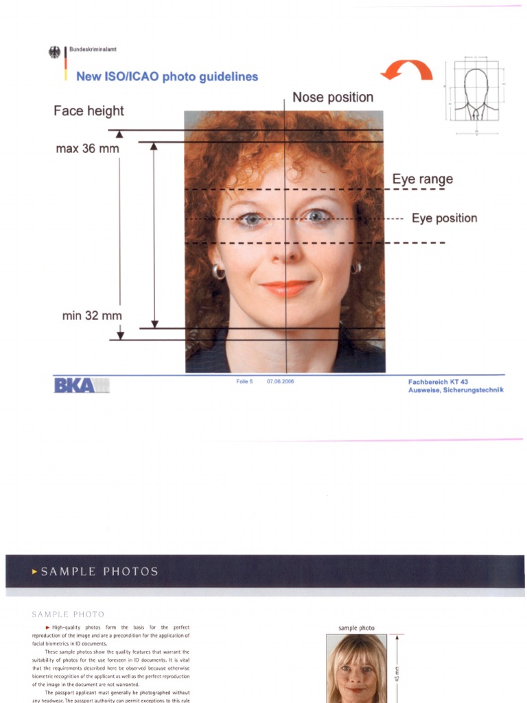 New+ISO ICAO+Photo+Guidelines | PDF | Photograph | Glasses