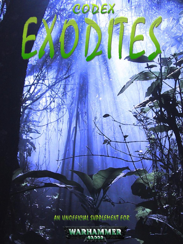 Codex: Eldar Exodites For Warhammer 40,000 6th Edition | PDF | Armed ...