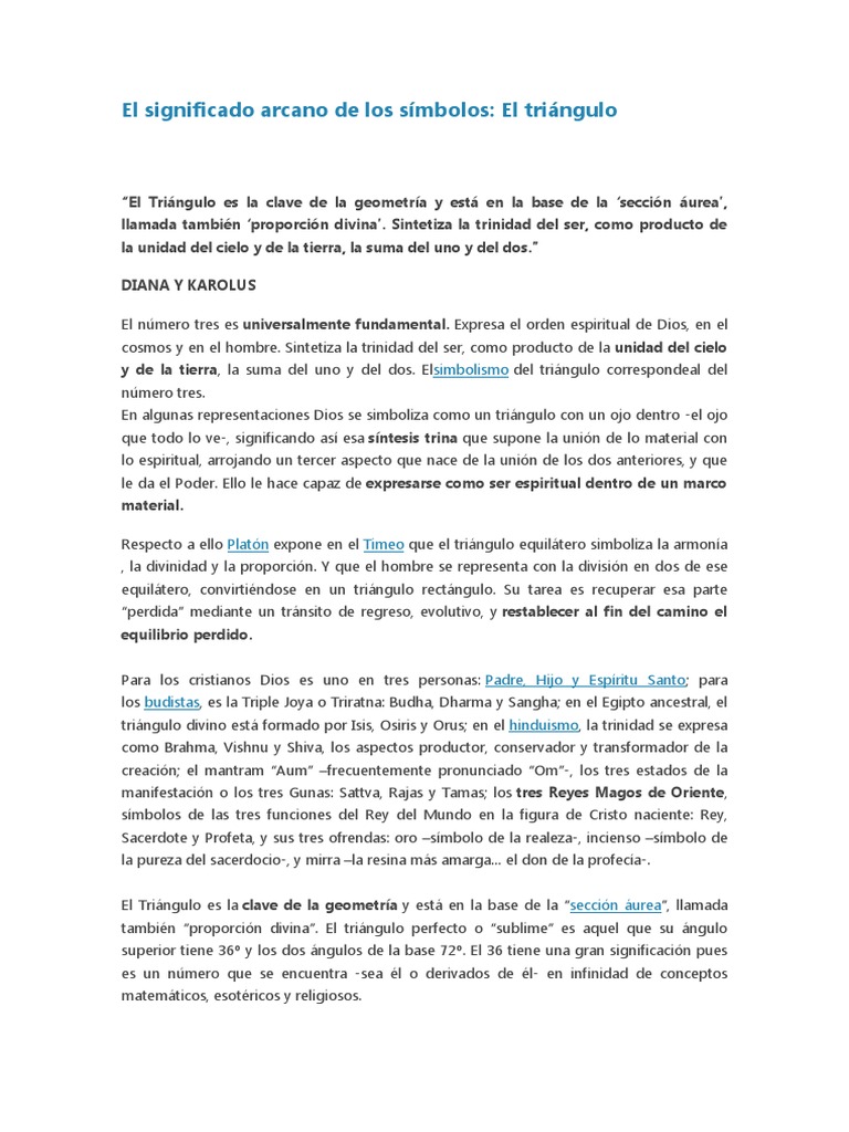 El Significado Arcano de Los Símbolos | PDF | Alquimia | Religión y ...