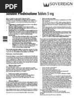 Be Tabs Prednisone 5 MG PIL To SAHPRA | PDF | Dose (Biochemistry ...