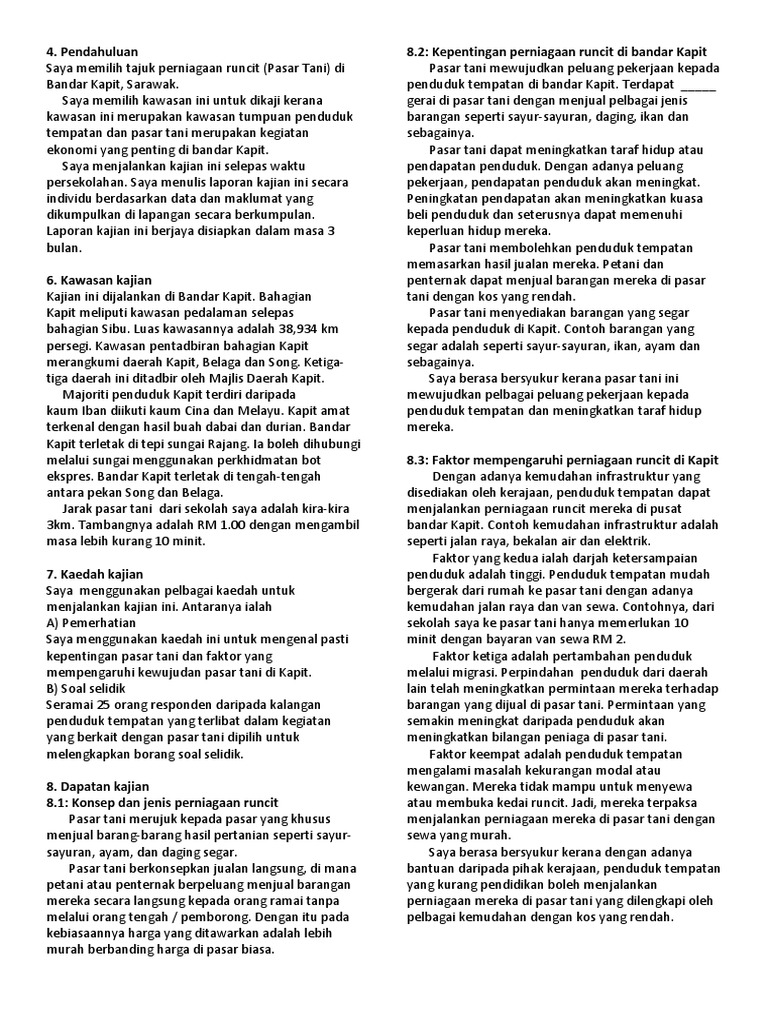 Kerja Kursus Geo | PDF
