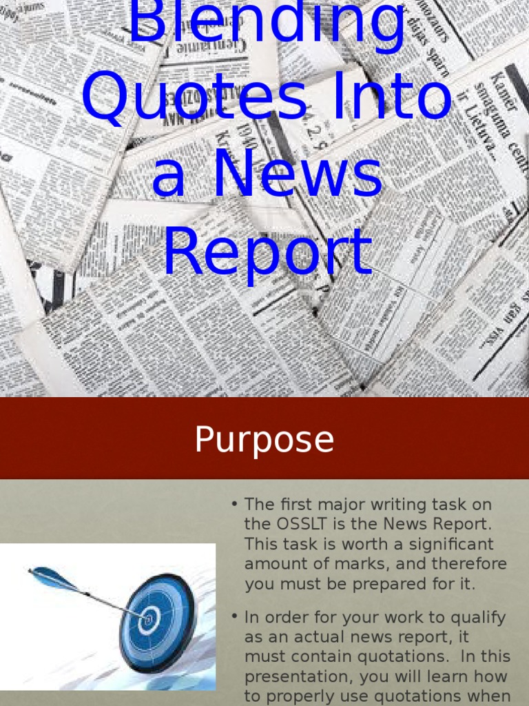 Blending Quotations | PDF
