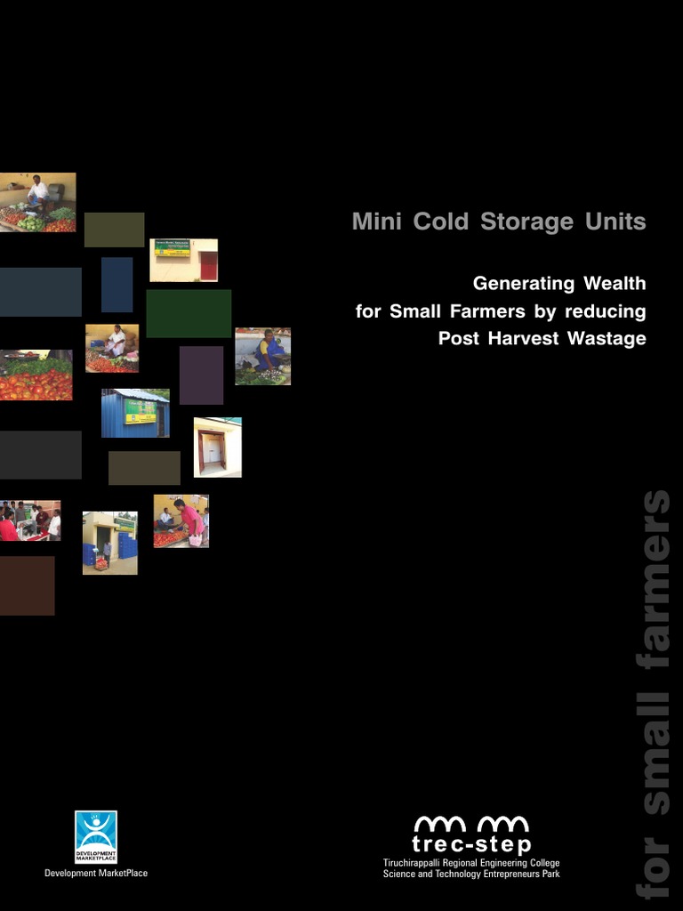 Mini Cold Storage Brochure | PDF | Refrigeration | Vegetables