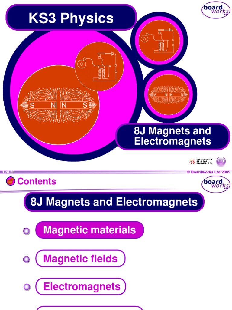 8J Magnets and Electromagnets | PDF | Magnet | Magnetic Field