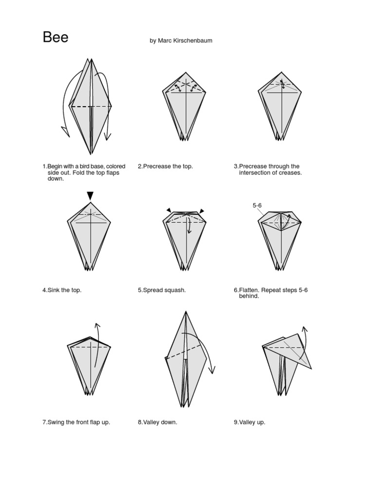 Bee | Origami | Nature