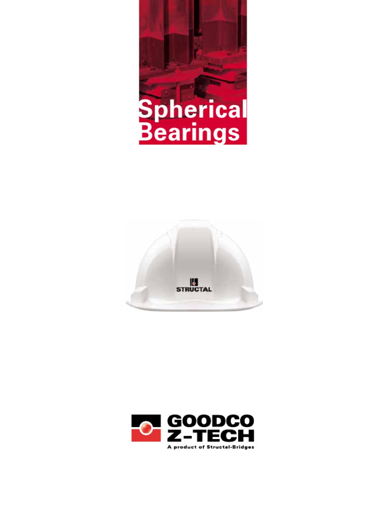 Goodco Z Tech Spherical Bearings | PDF | Bearing (Mechanical ...