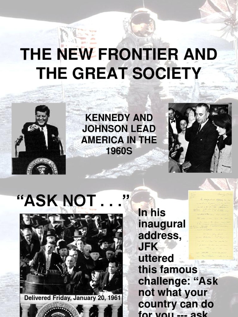 The New Frontier and Great Society | Download Free PDF | Lyndon B ...