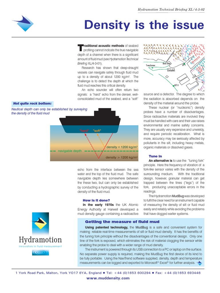 Mud Density | PDF | Density | Radioactive Decay