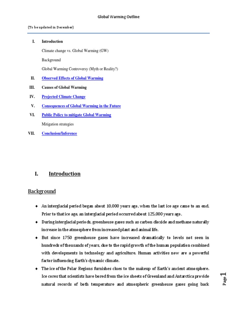 (Essay) Global Warming | PDF | Greenhouse Gas | Chlorofluorocarbon