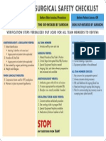 Surgical Sign In and Sign Out Protocol | PDF | Self-Improvement ...