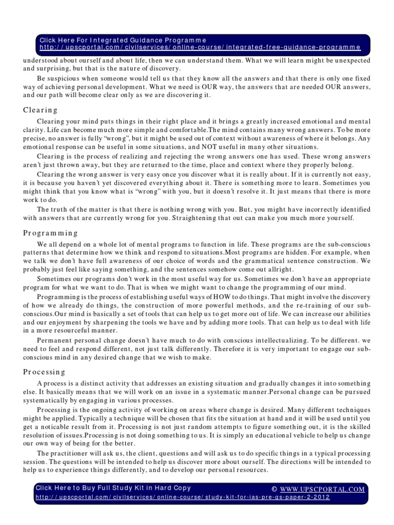 IGP CSAT Paper 2 Interpersonal Skills Interpersonal Skills ...