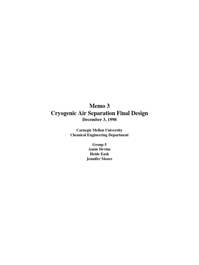 Cryogenic | PDF | Heat Exchanger | Distillation