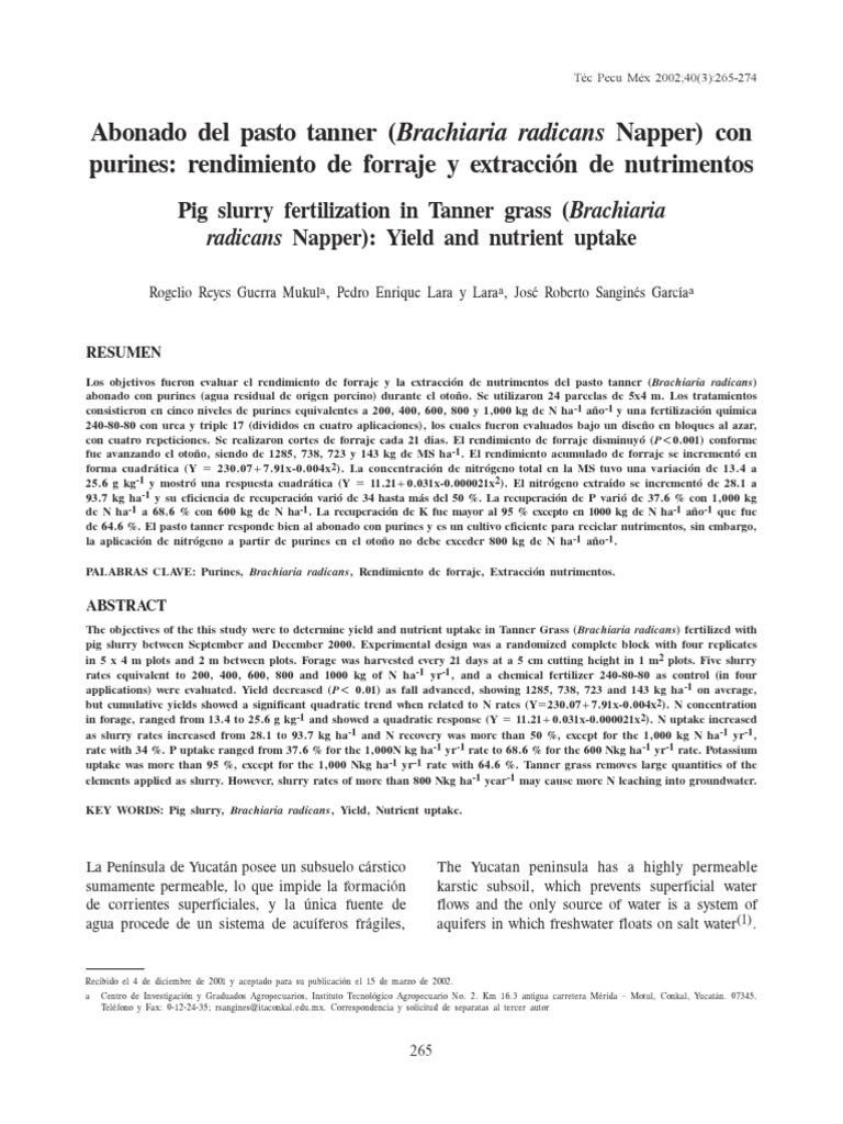 Pastos Tanner | PDF | Agua subterránea | Aluminio