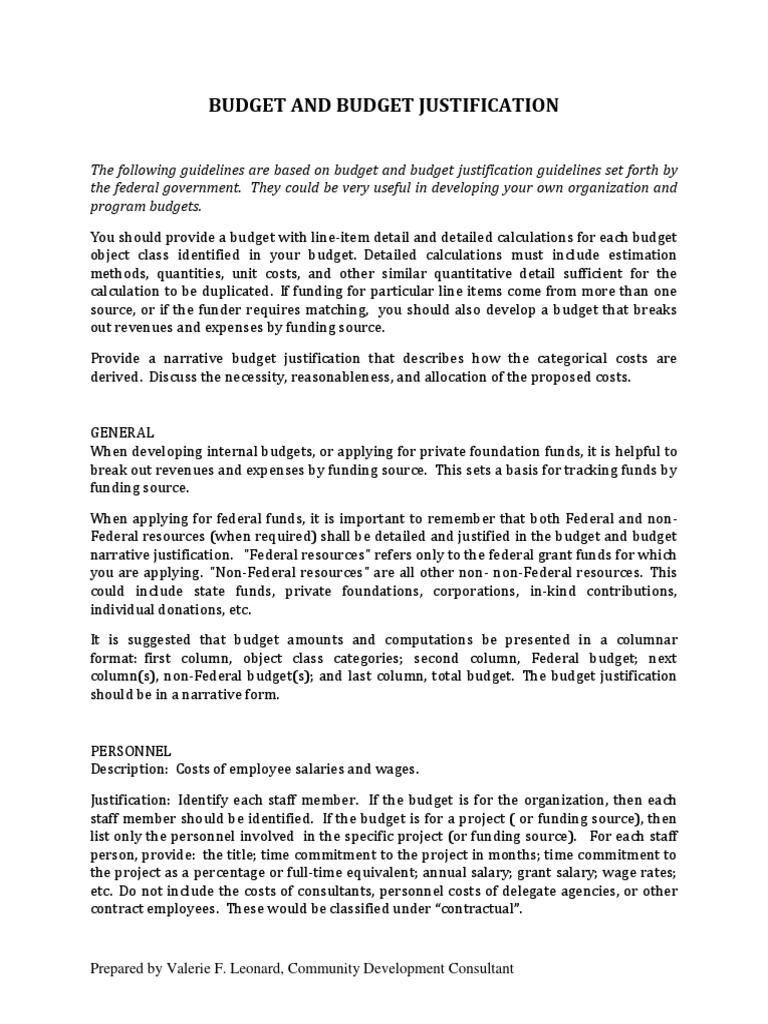 Budget and Budget Justification | PDF | Employee Benefits | Budget