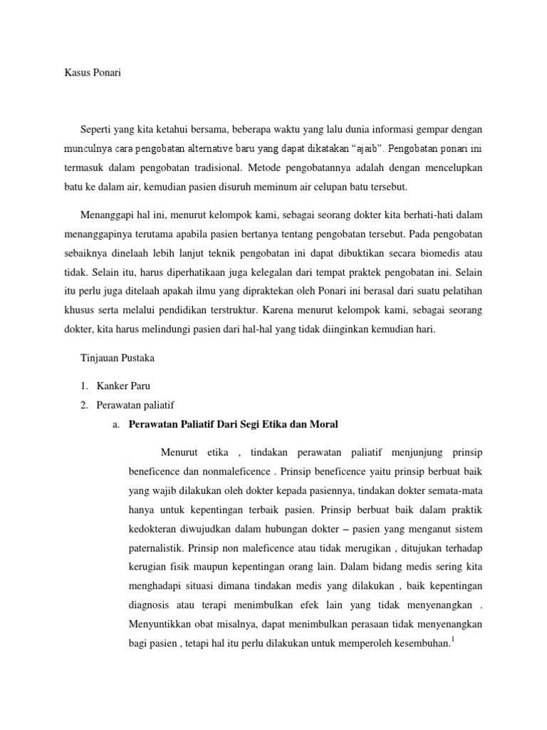 Tipus +kasus Ponari | PDF