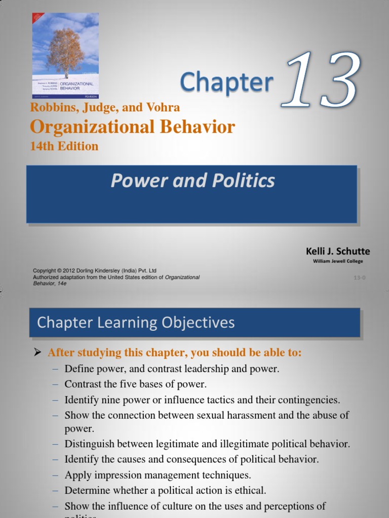 Power and Politics - OB | PDF | Power (Social And Political ...