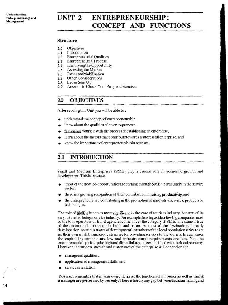 Unit 2 Entrepreneurship | PDF | Entrepreneurship | Loans