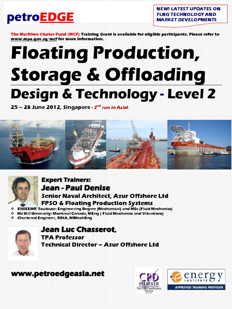 Floating Production, Storage & Offloading: Design & Technology Level 2 ...