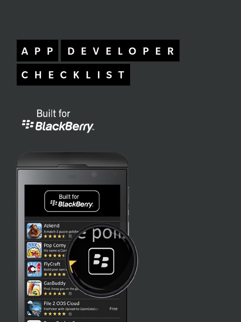 App Developer Checklist | PDF | Computer Keyboard | Icon (Computing)
