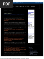CCNA 2 Practice Final Exam | PDF | Routing | Router (Computing)