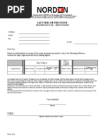 Sea Protest Procedures and Examples | PDF | Tonnage | Ships