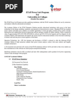 Etap Training Manual PDF | PDF | Simulation | Programmable Logic Controller