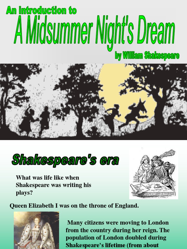 A Midsummer Night's Dream | PDF | A Midsummer Night's Dream | William ...