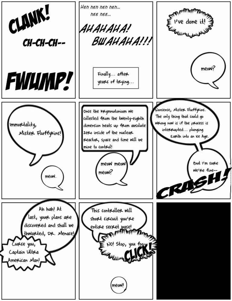 Ahearn Pictureless Comic | PDF