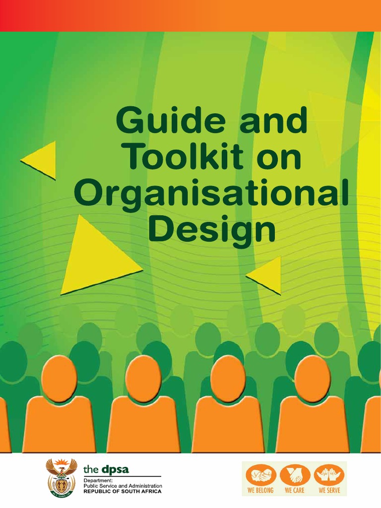 A Guide and Toolkit on Organisational Design DPSA | Organizational ...