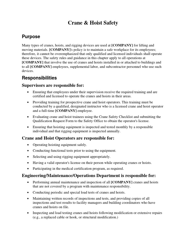 Program Crane Safety | Crane (Machine) | Elevator