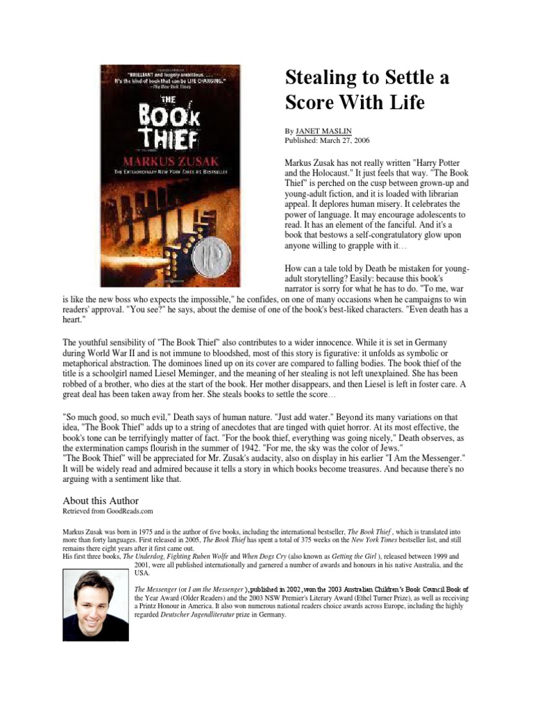 The Book Thief | PDF