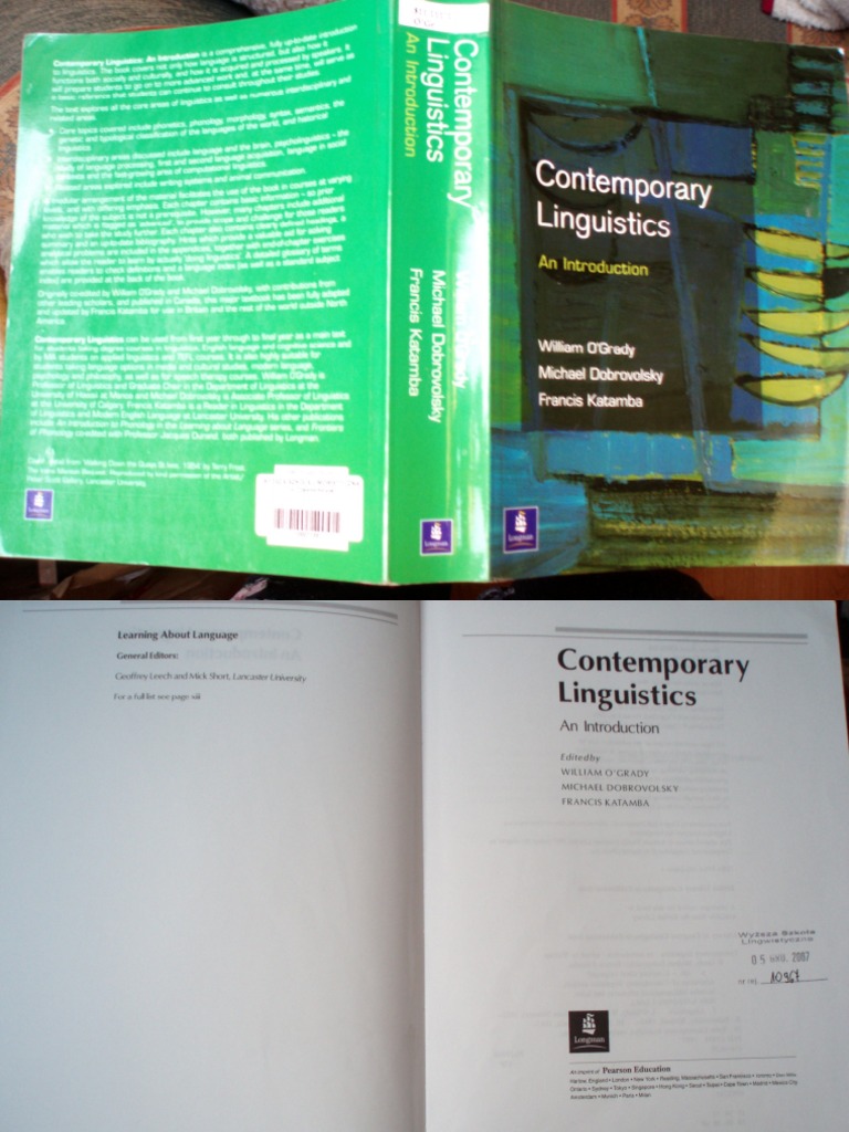Contemporary Linguistics | PDF | Languages