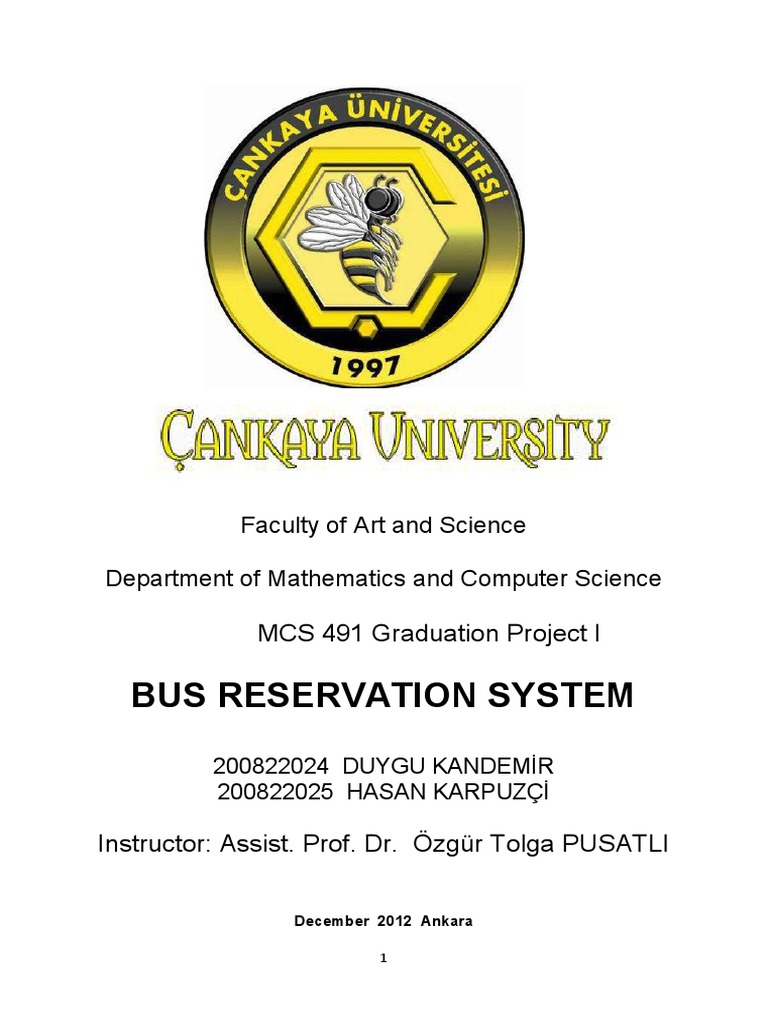 Bus Reservation Pdf Data Model Databases