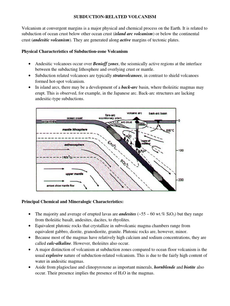 Lecture 7 - Calc-Alkaline Volcanic Rocks | Magma | Crust (Geology)