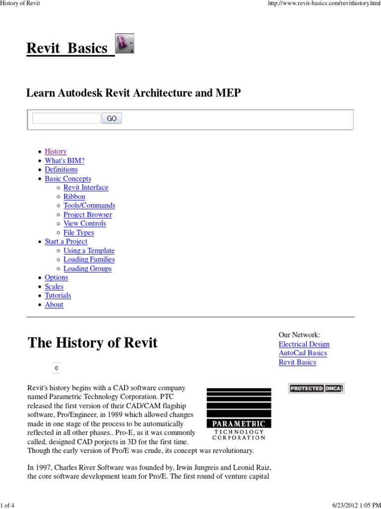 Revit Basics: Learn Autodesk Revit Architecture and MEP | PDF ...