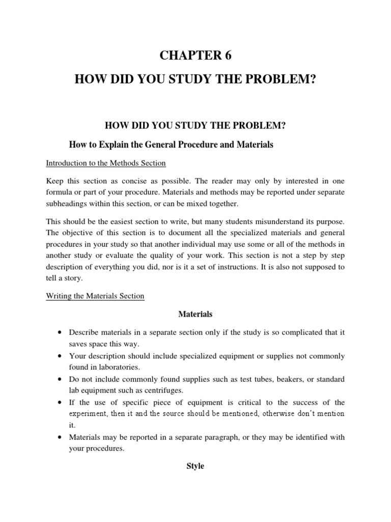 Chapter 6 | Thesis | Quantitative Research | Free 30-day Trial | Scribd