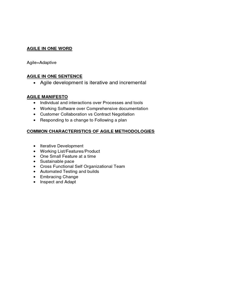 PMI ACP Notes | Scrum (Software Development) | Agile Software Development