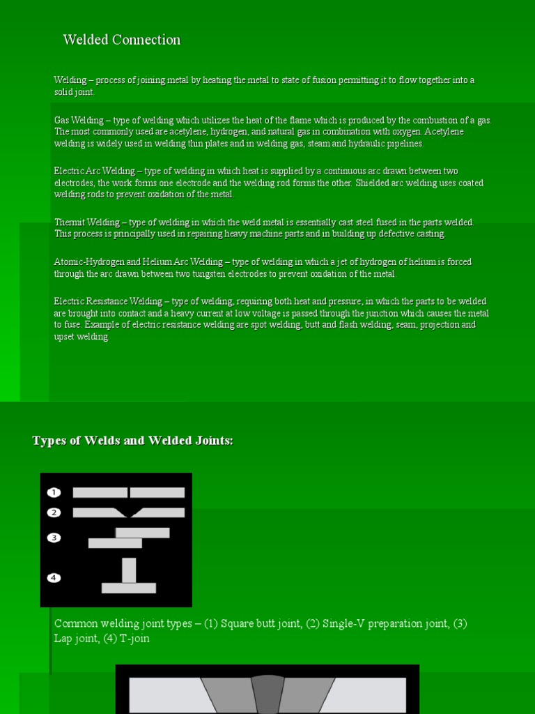 Welded Connection | PDF | Welding | Construction
