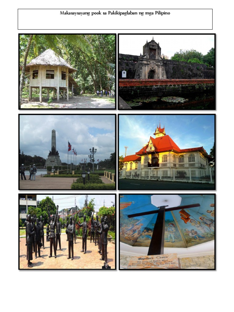 Makasaysayang Pook Sa Pakikipag Laban NG Pilipino