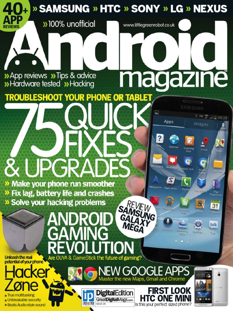 Android Magazine UK | PDF | Android (Operating System) | Google Play