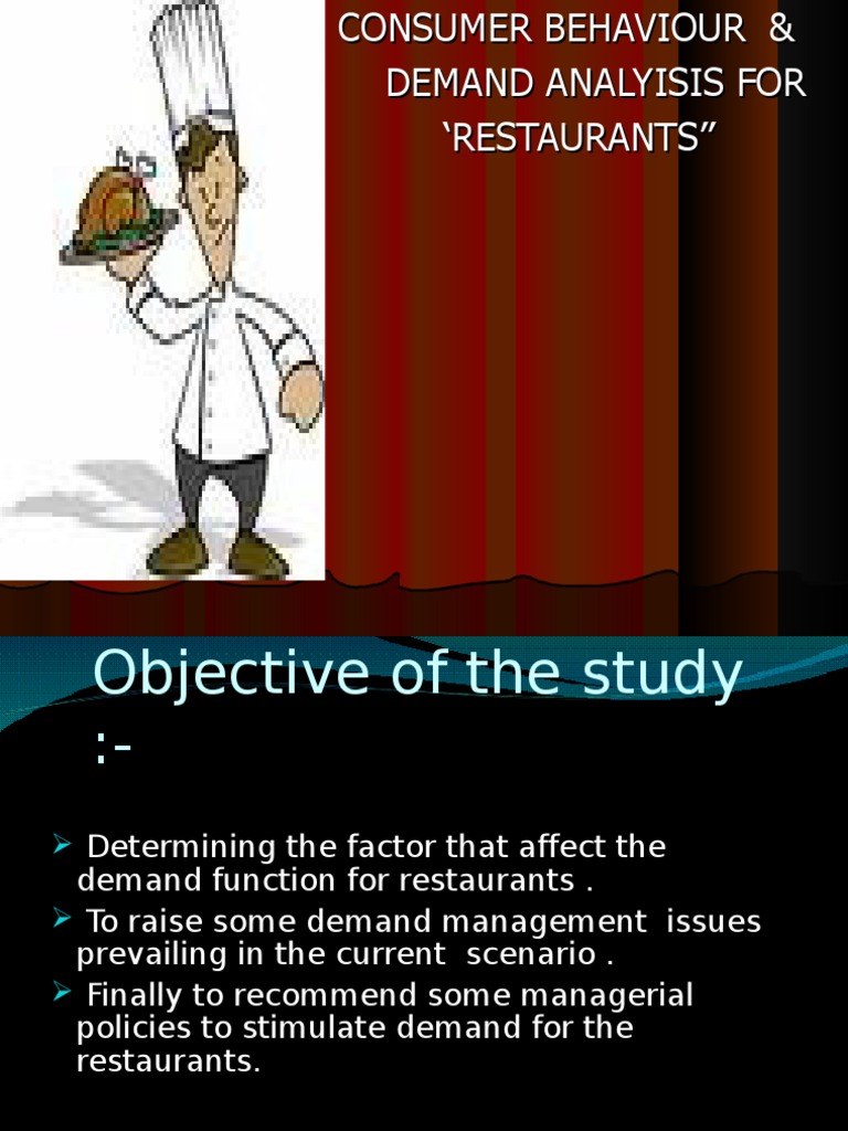 Demand Analysis for Restaurants in Mumbai | PDF | Economies | Business