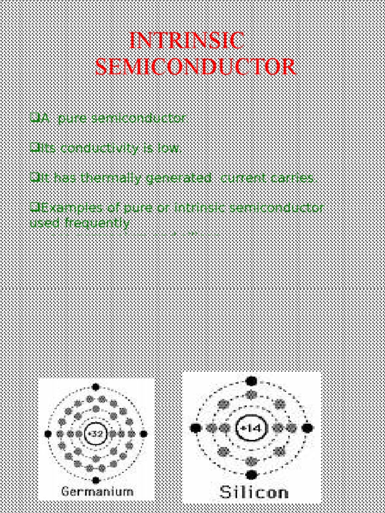 Extrinsic and Intrinsic Semiconductor | PDF | Semiconductors | Chemical Product Engineering