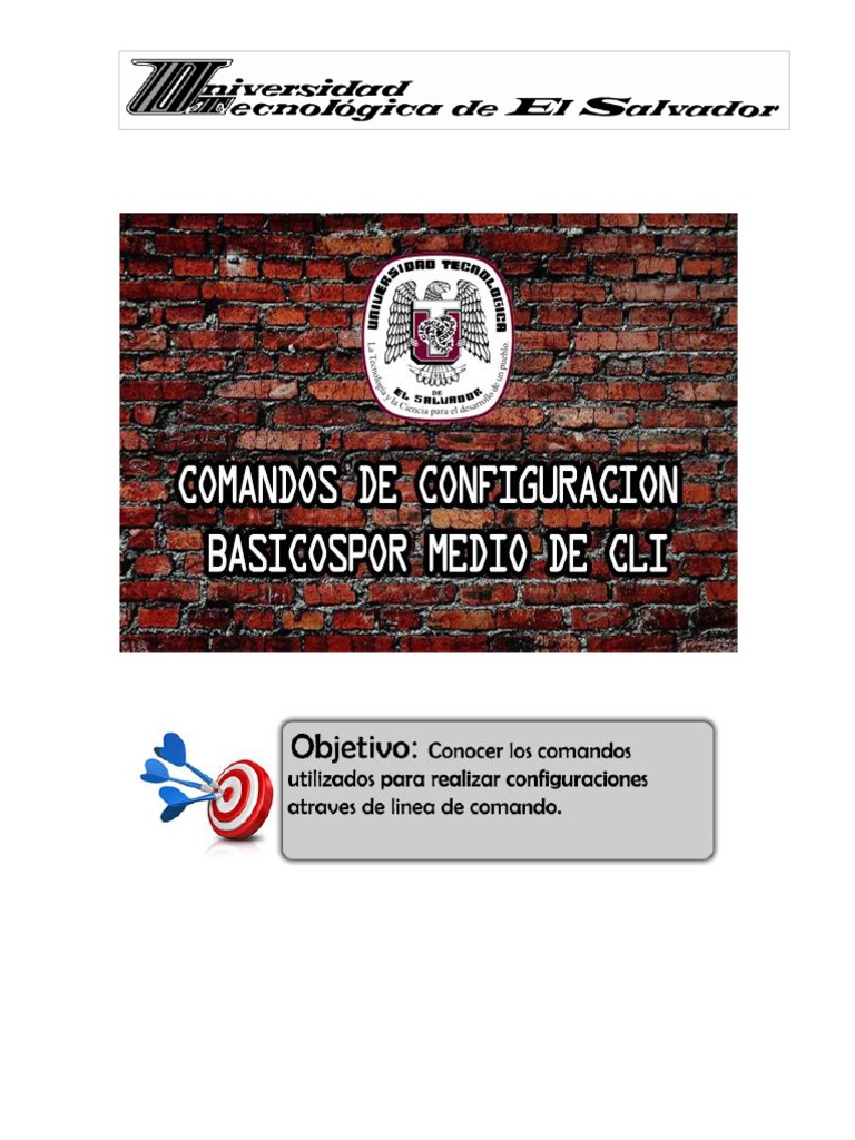 Comandos de Configuración Básicos Por Medio de CLI | PDF | Interfaz de ...