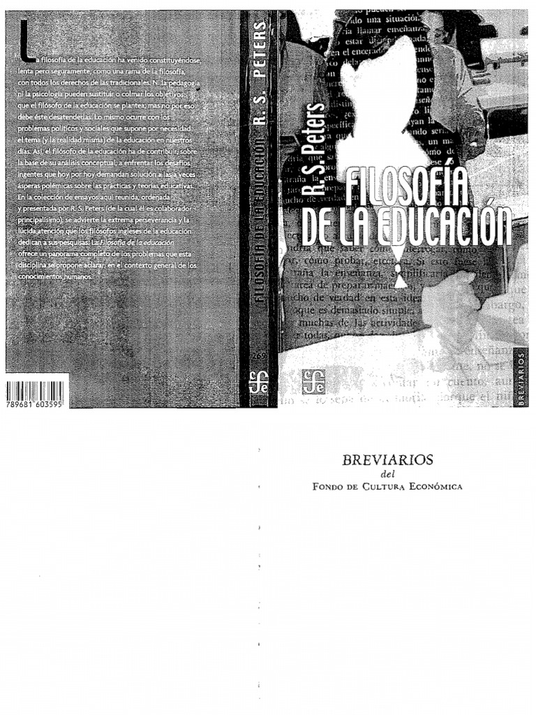 Filosofia. R.S. Peters PDF | PDF