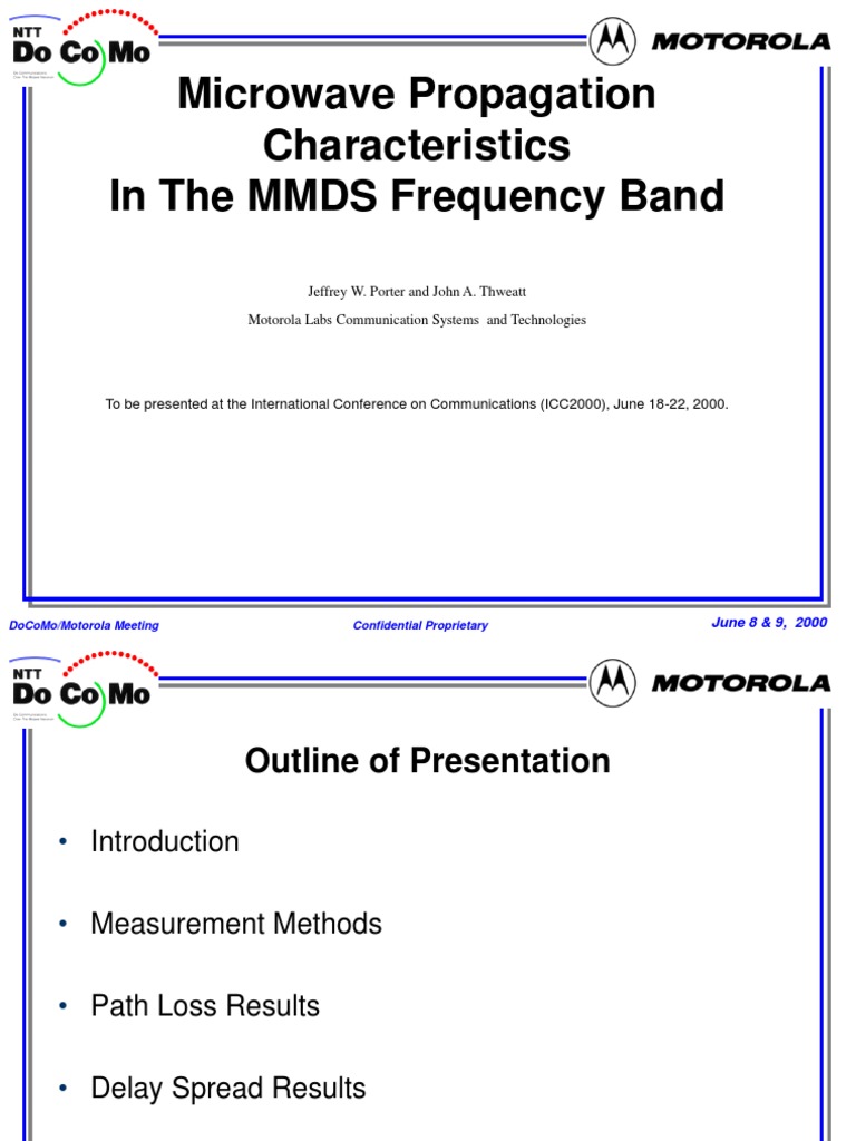Microwave Propagation Characteristics | PDF | Microwave | Antenna (Radio)