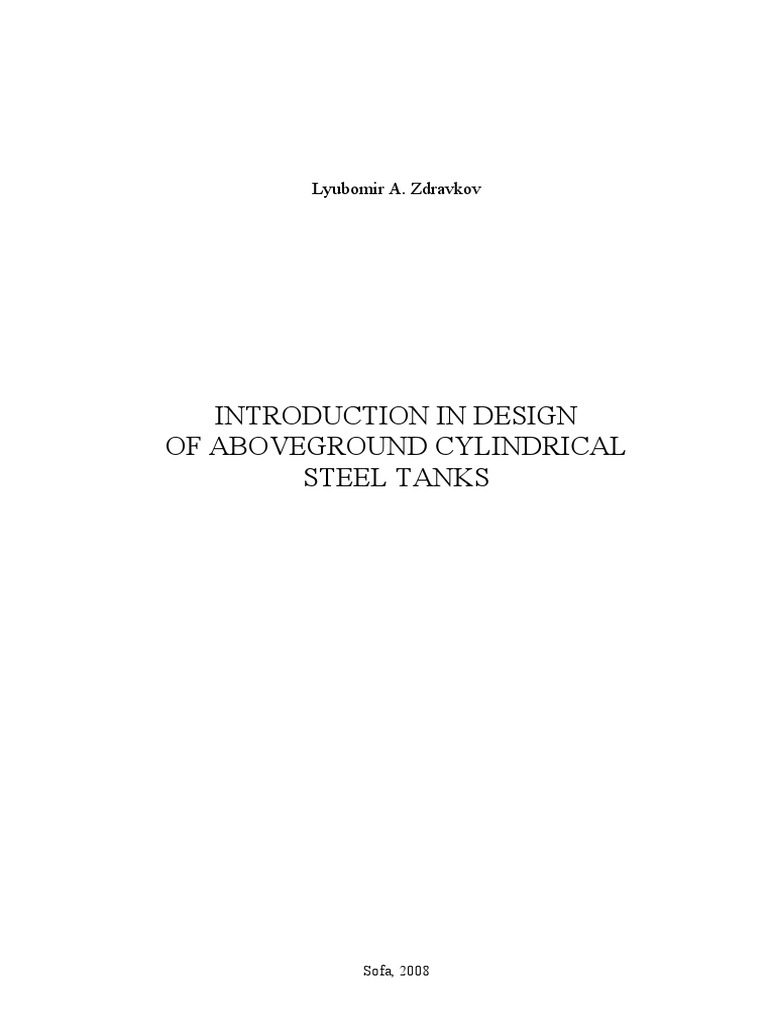 Tank Design | PDF | Reliability Engineering | Science